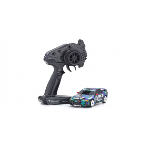 Kyosho - Nissan Skyline GT-R (R32) 1993 HKS #93 MR-02 MINI-Z Readyset ...