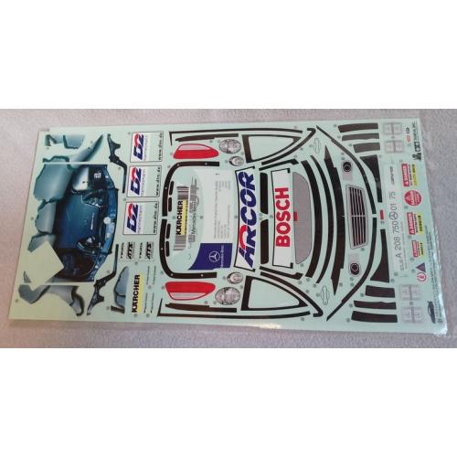 Tamiya - Mercedes CLK DTM Team D2 Sticker Set - RCNZ