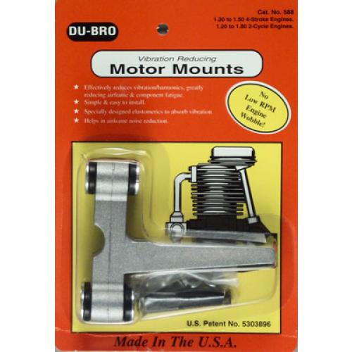 Dubro - Vibration Reducing Motor Mounts 1.20 2/4 Stroke - RCNZ