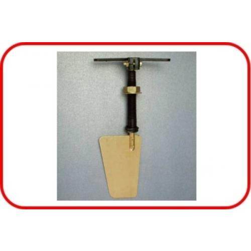 Radio Active - Brass Rudder Assembly - Medium - RCNZ