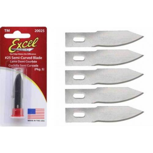 Excel - #2 Shallow Curve Blade 5 Pack - EXC 20025 - RCNZ